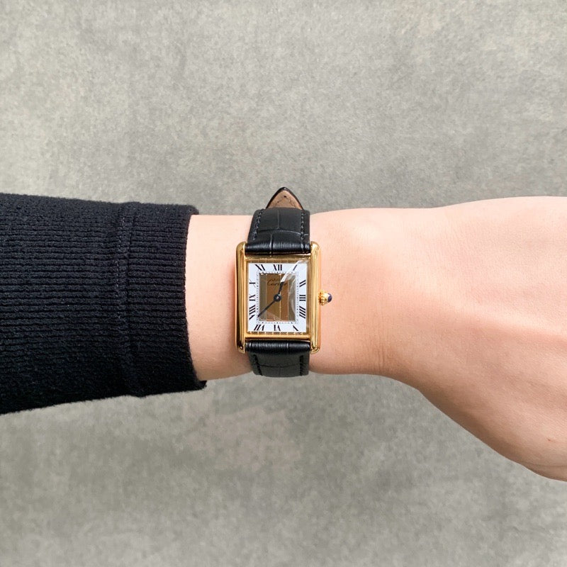 Mast Tank LM Trinity Roman Dial Gold – LE MIRAIS Collection